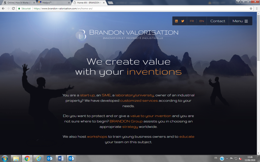 News patents, trademarks - BRANDON IP, Patent & Trademark Attorneys